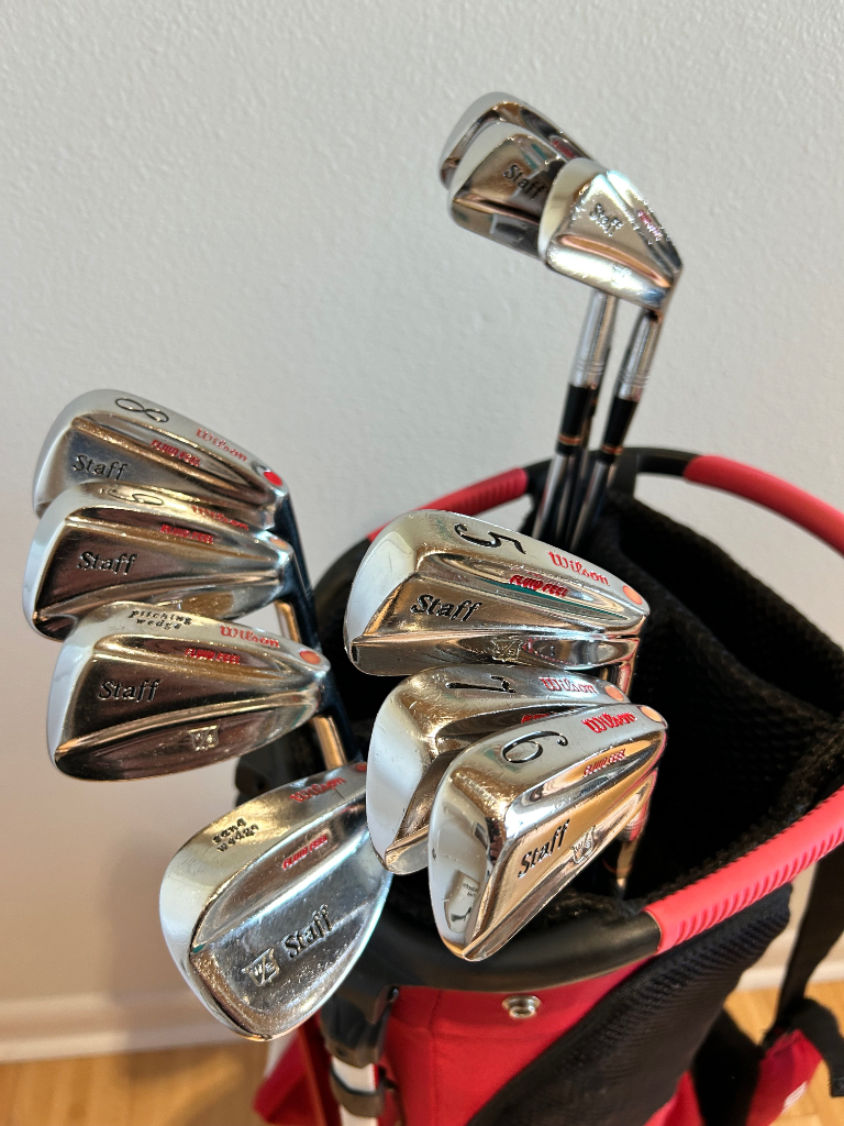 What year is this Wilson Staff iron model? - Hickory, Persimmon and ...