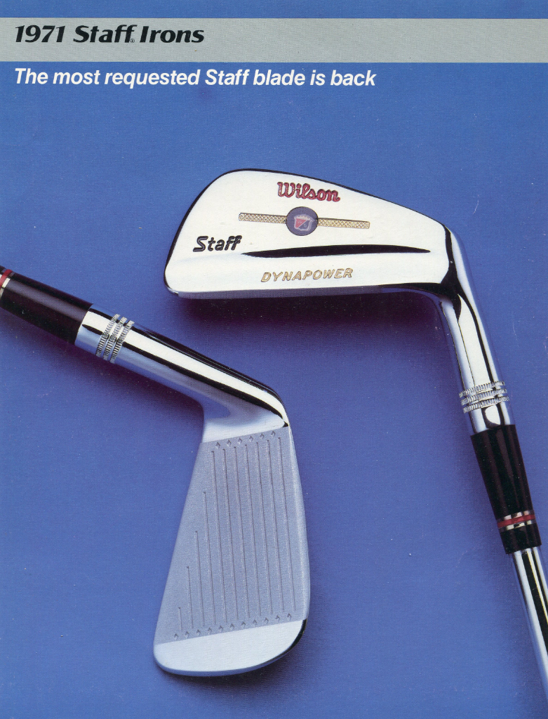 What year is this Wilson Staff iron model? - Hickory, Persimmon and ...