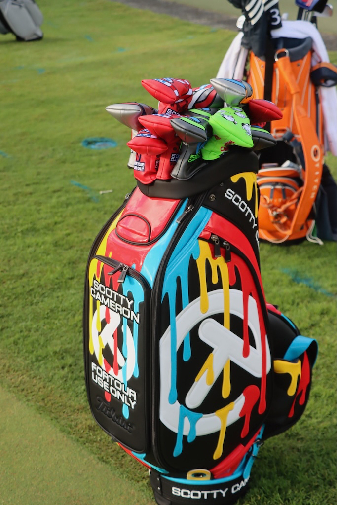 Scotty Cameron PGA Tour staff bags - 2025 Sony Open - Tour and Pre ...