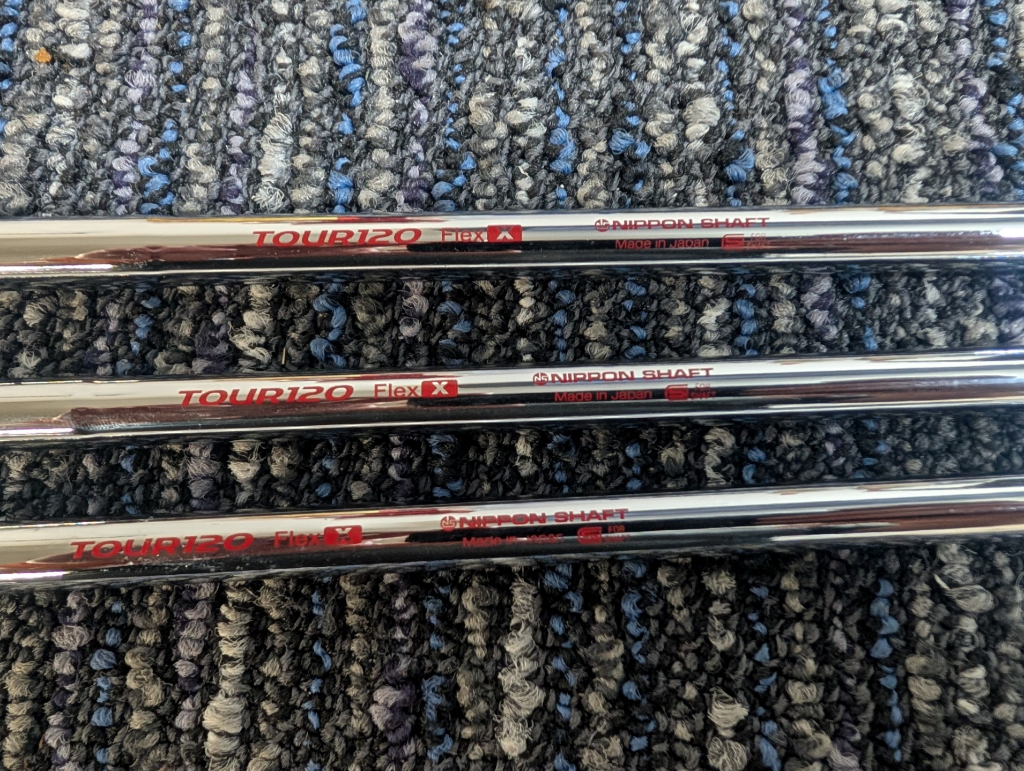 Taylormade Tour Issue MG4 Raw 60 LBV Head - Modus 120X Wedge Shaft Set ...