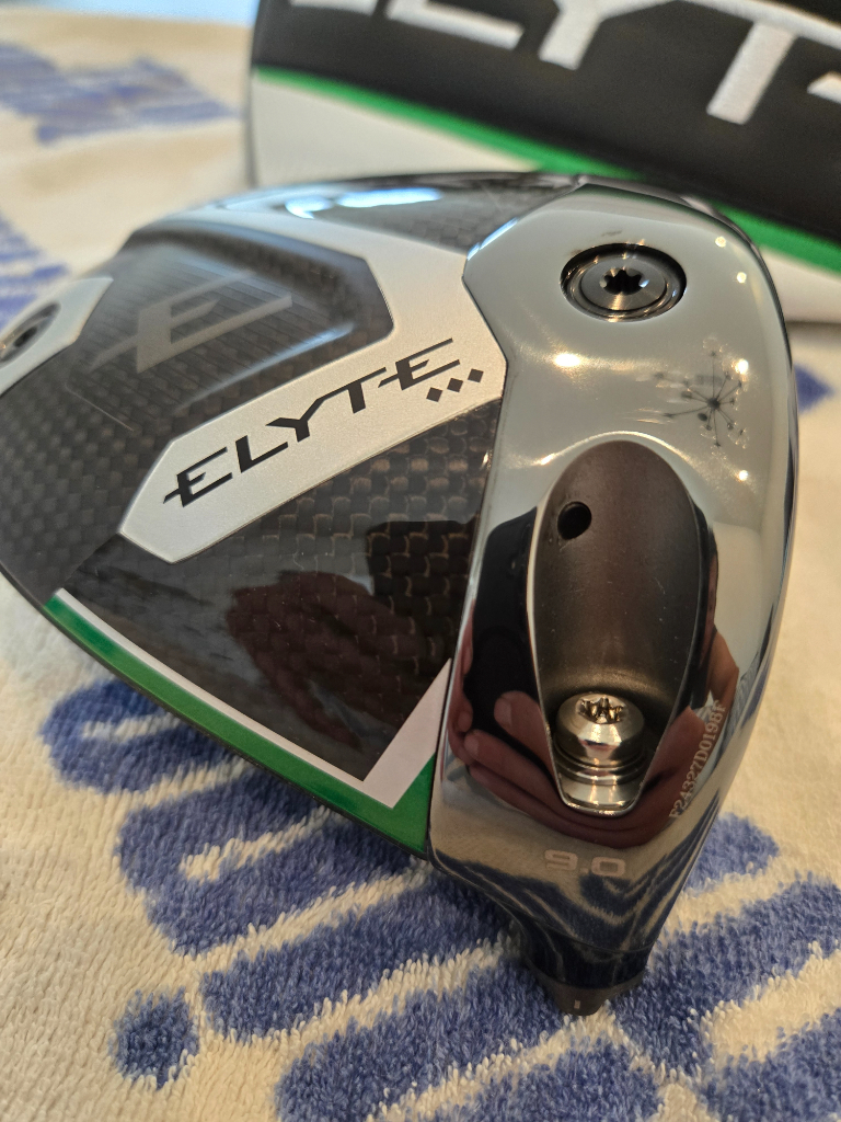 *Callaway Elyte Triple Diamond 9* Driver Head w/headcover - 2 hour ...