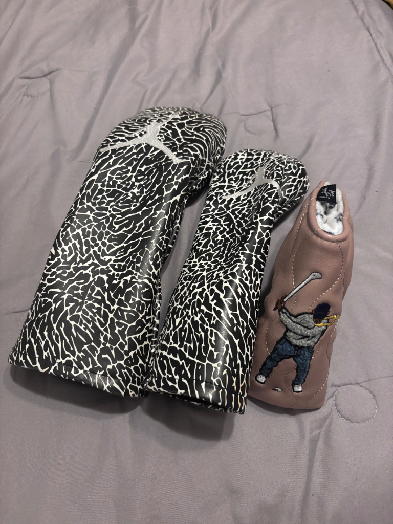 Jordan Print Jumpman Driver & Fairway headcovers, Eastside Golf Blade ...
