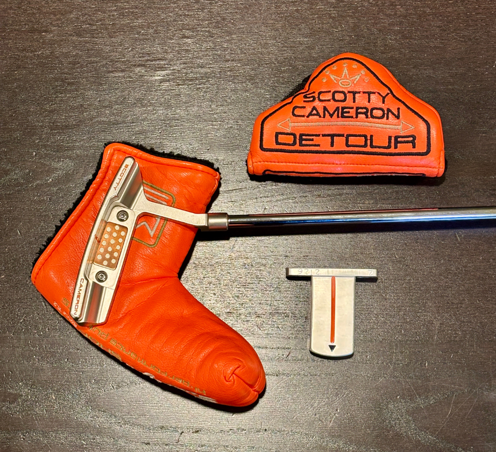 2007 Scotty Cameron Newport 2 and 2.5 Detour Copper Insert Conversion ...