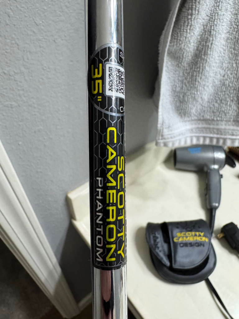Scotty Cameron Phantom 7.5. 35”. Scotty Cameron Pistol Grip. - For Sale ...