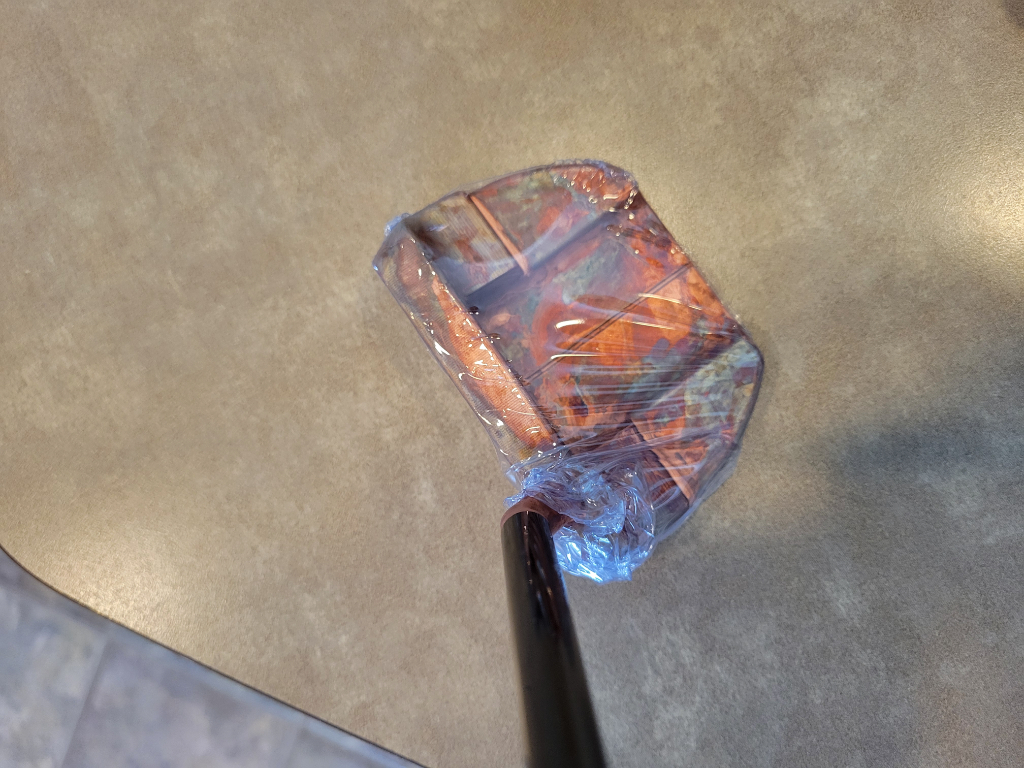 [ $899 $899 $899 ] ..... SWAG《♧》Lucky PENNY《♧》copper mallet golf putter ...