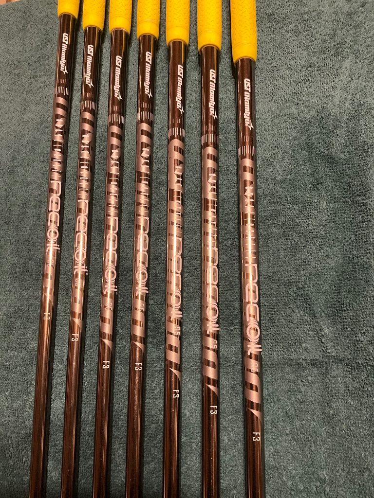 Wilson Staff forged cb/mb combo 4-pw-Recoil 95 f3 shafts, Wilson Staff ...