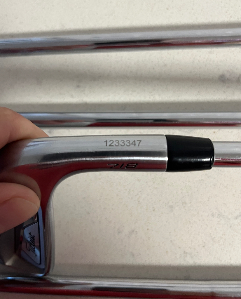 Titleist 718 AP2 Iron Set, 4-PW - For Sale Archive-For Feedback ...