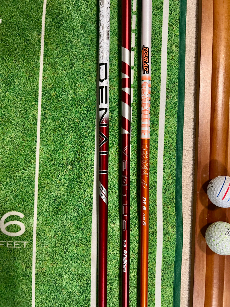 Mizuno 925 forged black iron set, various titleist driver shafts ventus ...