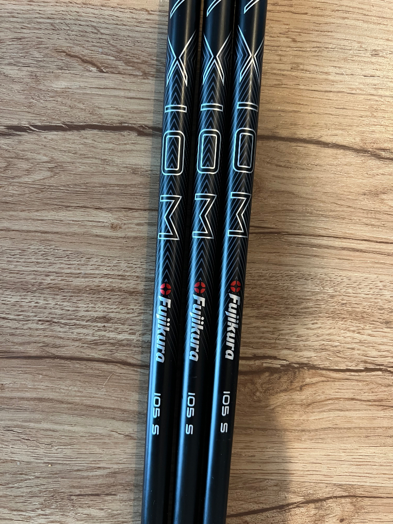 3 Fujikura Axiom Velocore 105 Stiff 0.370 Wedge Shafts - For Sale ...