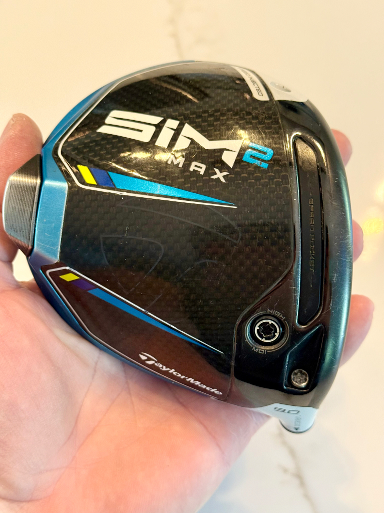 📩📩📩 Time To Hit Some Bombs! TaylorMade Sim2 Max 9° Driver Head with 3 ...