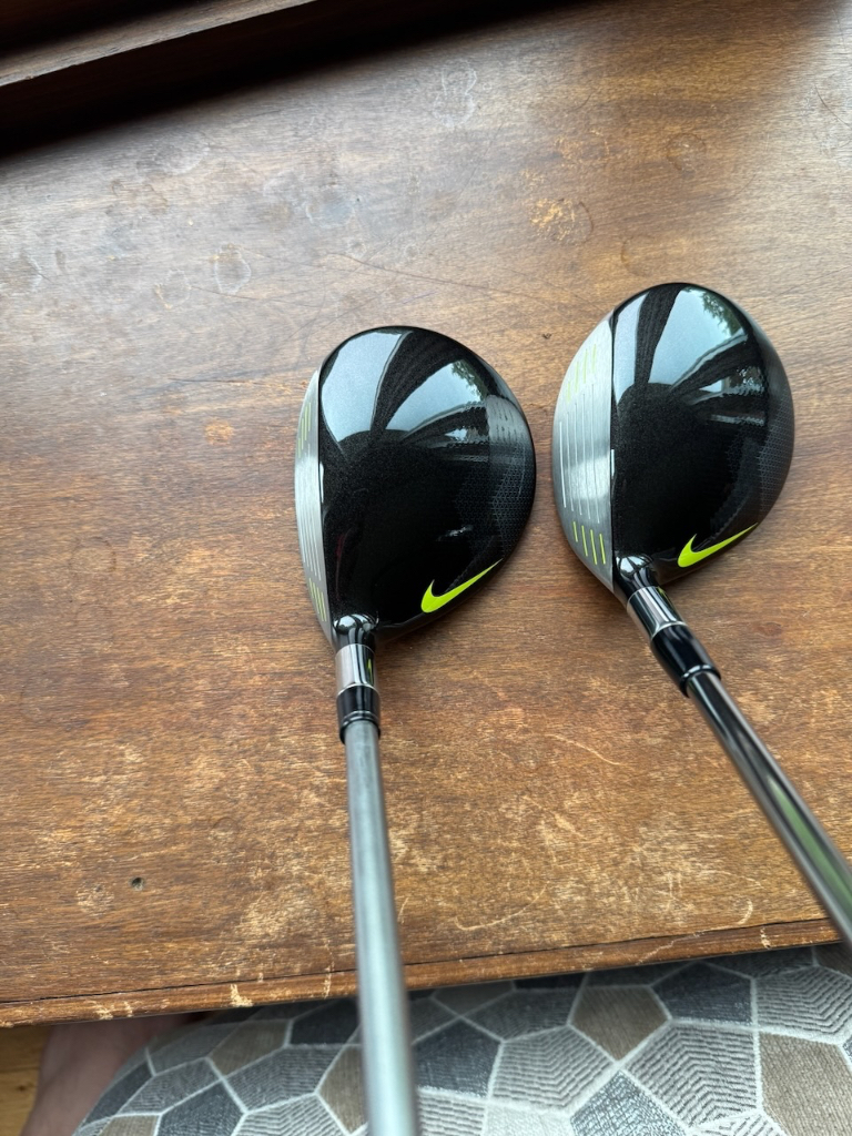 NIKE Golf Driver and Fairways - TW 420cc Driver, Tour Issue Fairway ...
