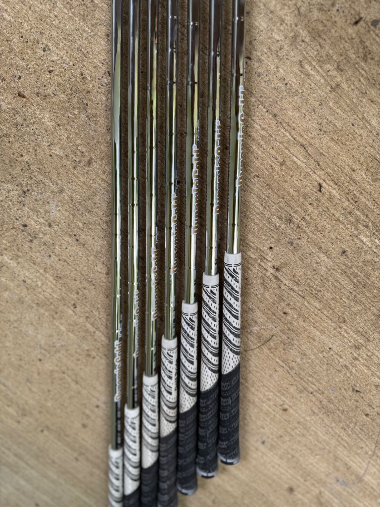 Ping i525 5-UW, black dot, regular flex Dynamic Gold 105 regular flex ...