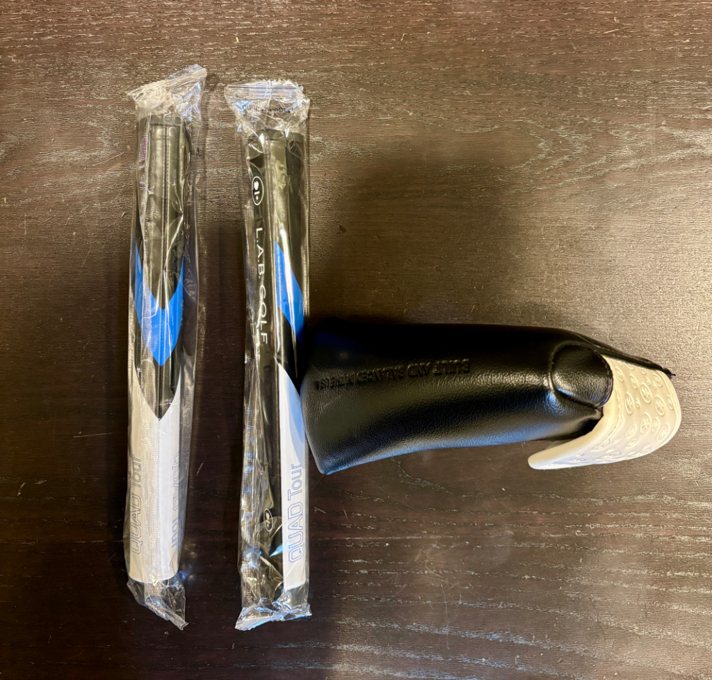 LAB Garson Quad Tour X Grips & Link.1 Headcover - All Brand New - For ...