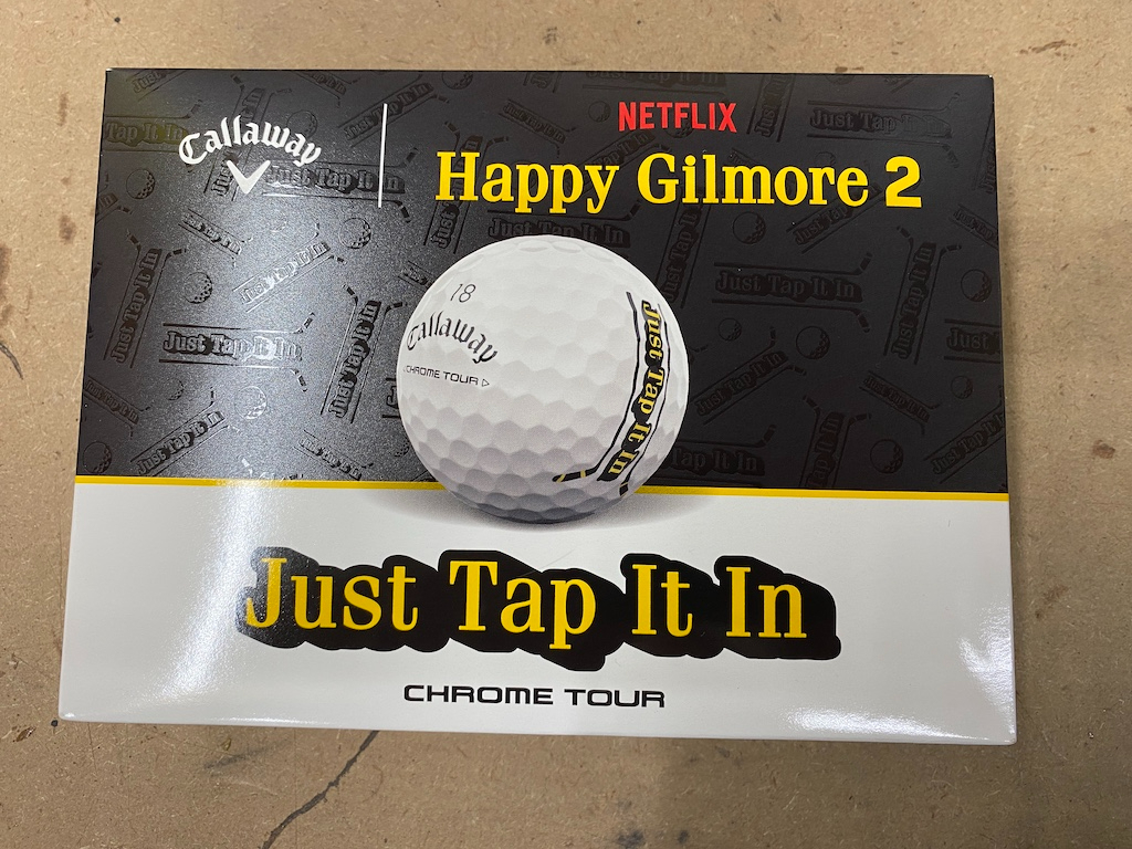 Odyssey Happy Gilmore 2 Putter & Golf Balls! In-Hand Pics! - Tour and ...