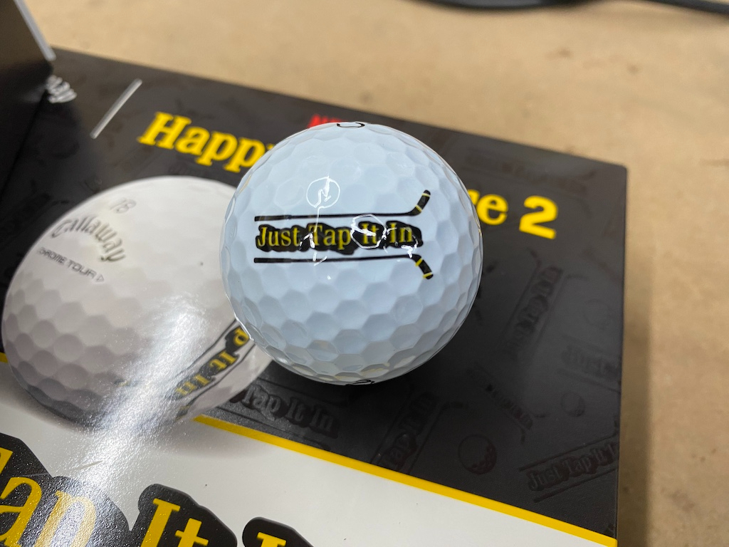Odyssey Happy Gilmore 2 Putter & Golf Balls! In-Hand Pics! - Tour and ...