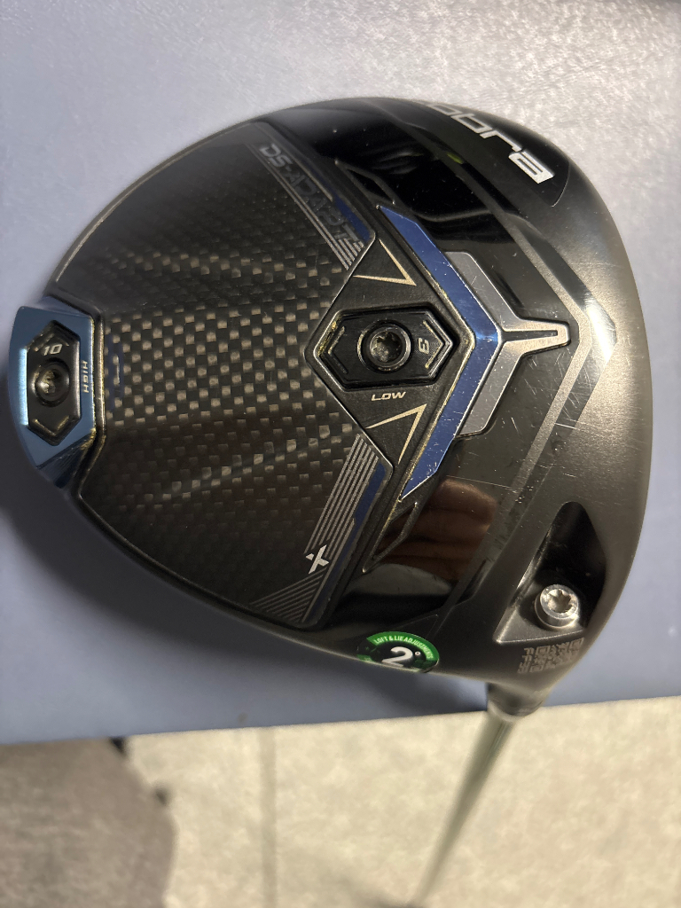 Cobra 9* DS Adapt with 3 Dot Newton Motion shaft, Ping EvenFlow Stiff ...